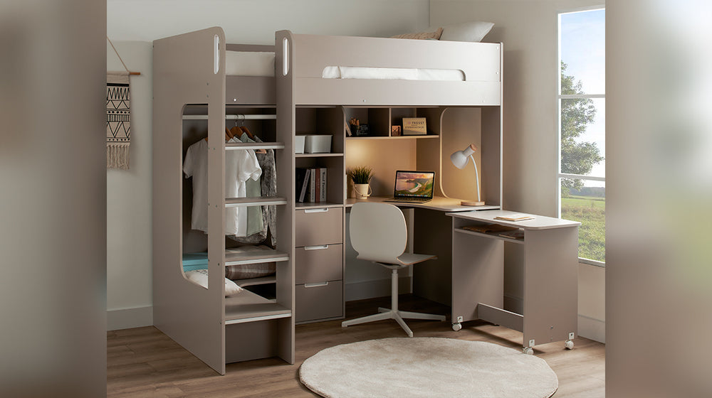 Bunk + Loft + Double Deck Beds