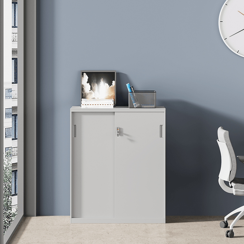 Hanley Metal Sliding Door Cabinet