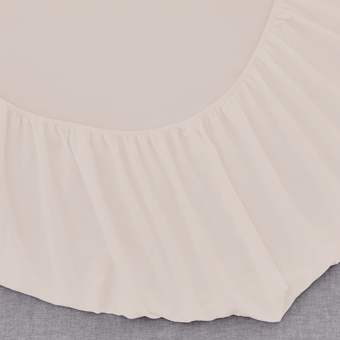Super Soft Oat Fitted Sheet