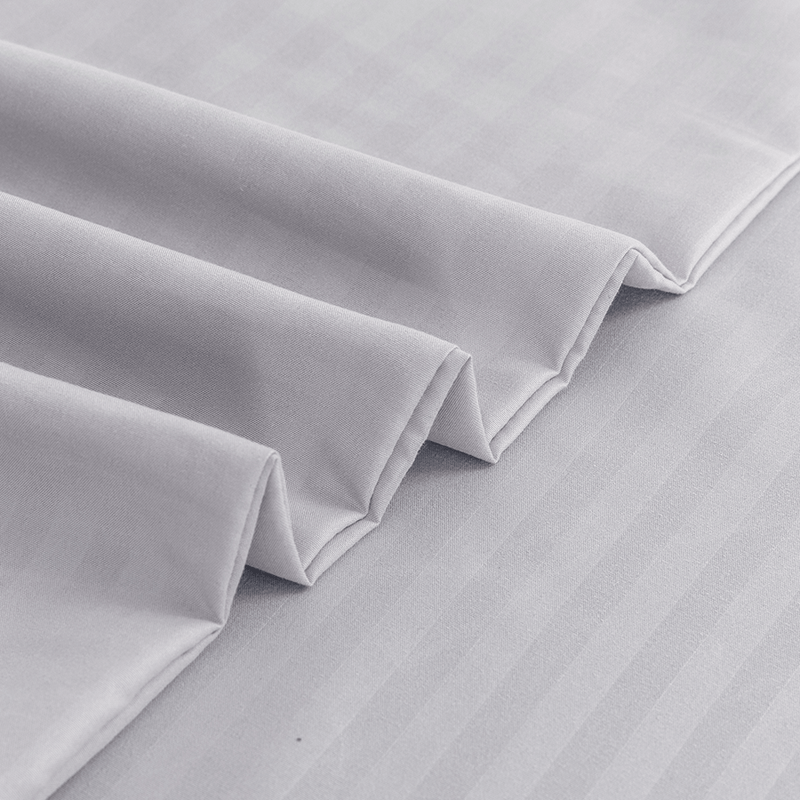Deluxe Gray Plain 3pc Sheet Set