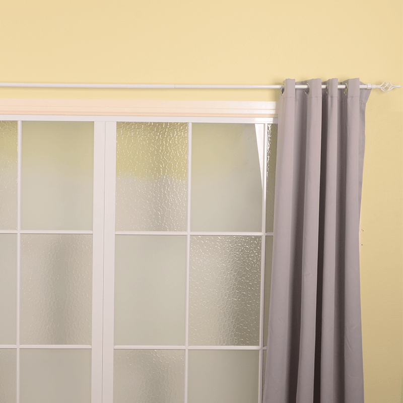 Thia Heavy-duty White Curtain Rod