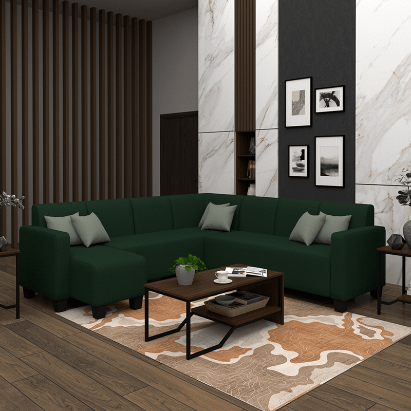 Eric Sectional 6 Seat with Chaise Corner (3R) Sofa