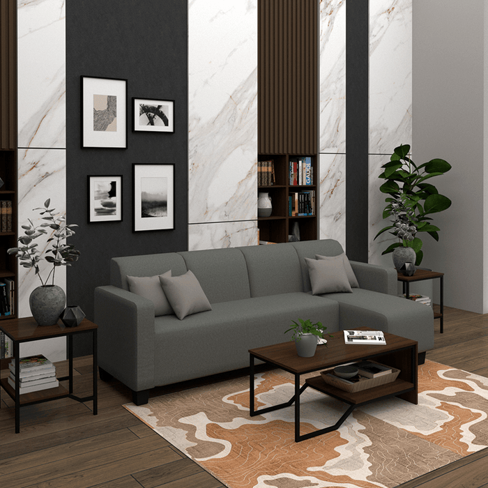 Eric L-shape 4 Seat with Chaise (Right Facing) Sofa