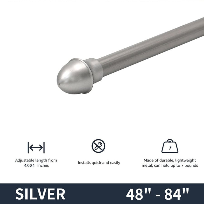 1/2 Cafe Rod Silver