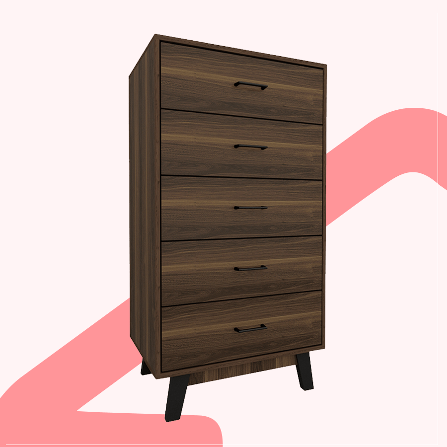 Aiden Chest of 5 Drawer