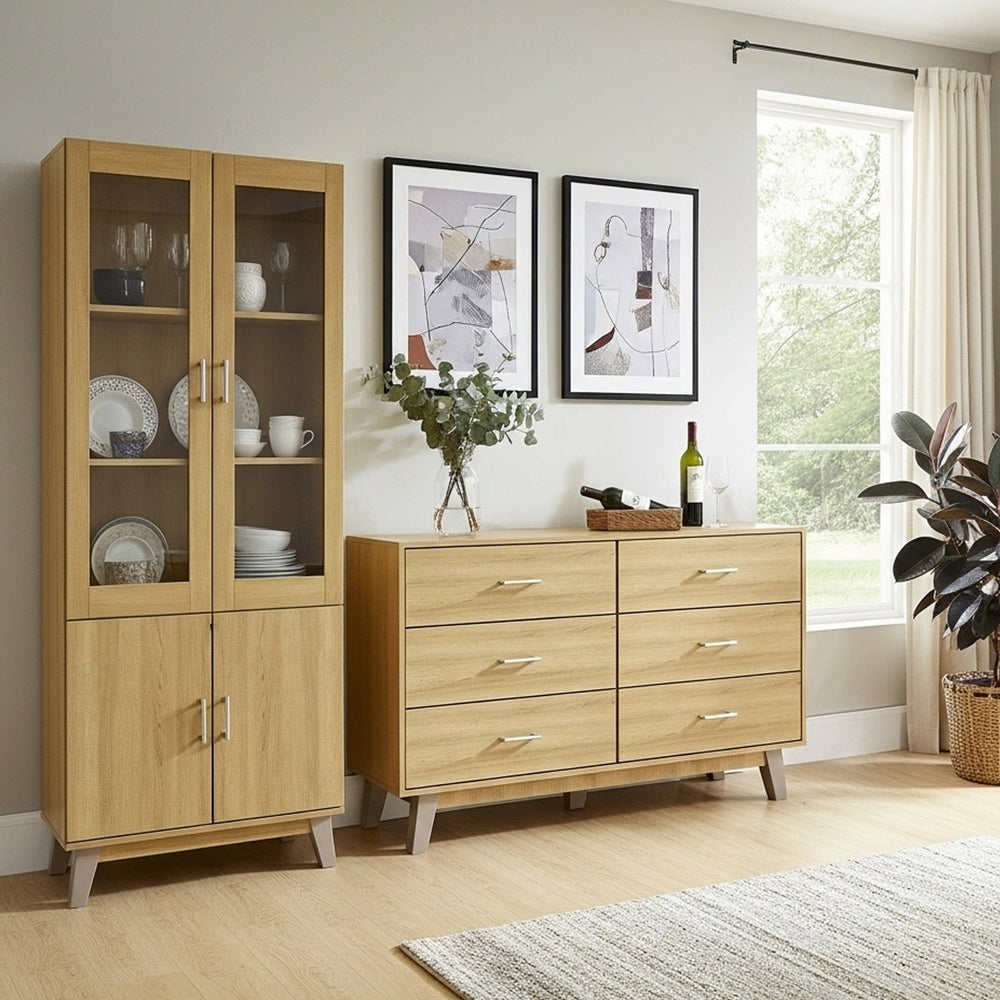 Aiden Chest of 6 Drawer