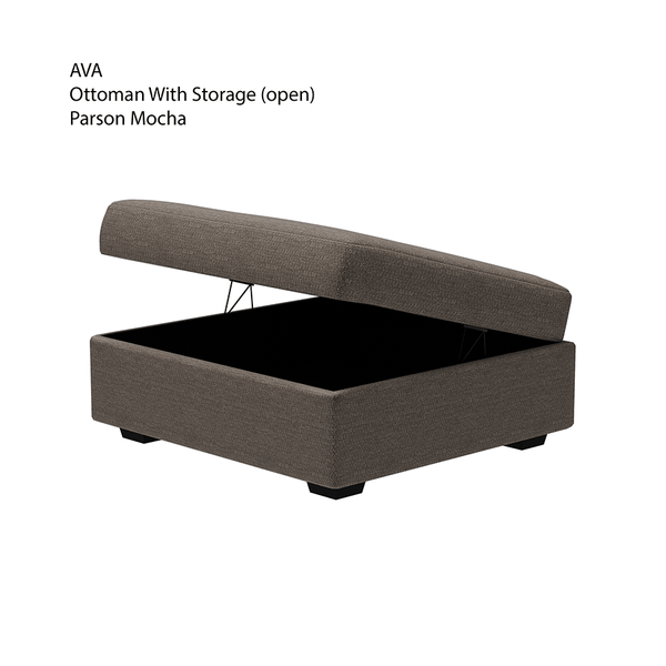 Ava Ottoman with Storage