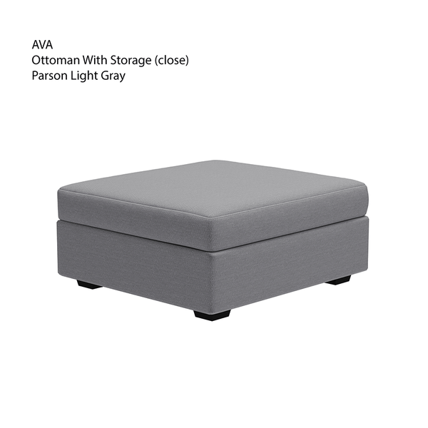 Ava Ottoman with Storage
