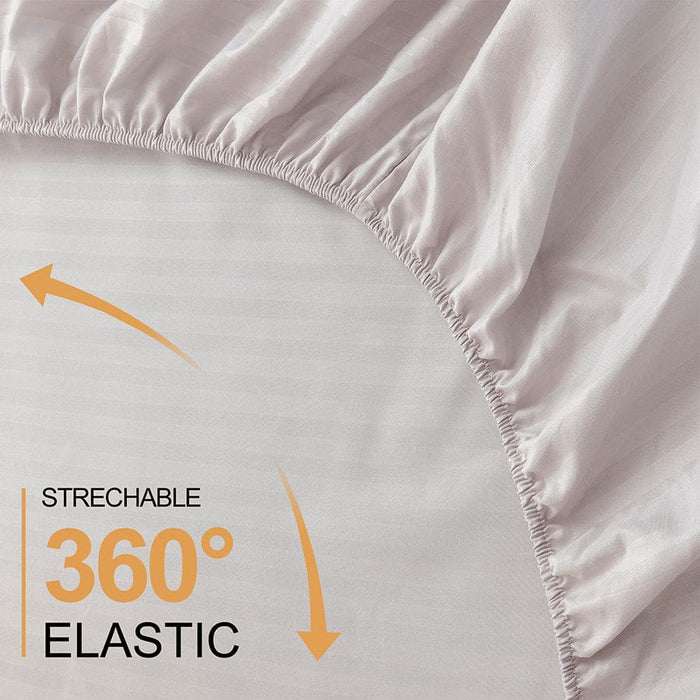 Basic Espresso Plain 4pc Sheet Set