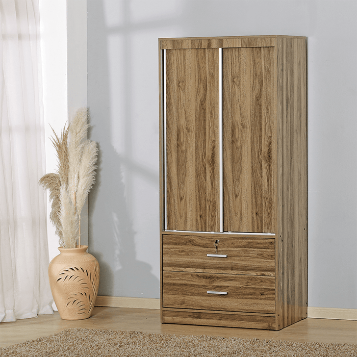 Brendle 80 cm Sliding Wardrobe