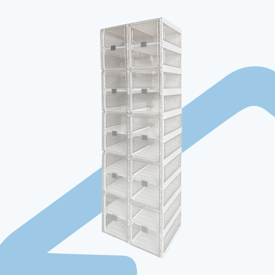 Collins 10 Layer 20 Box Shoe Organizer