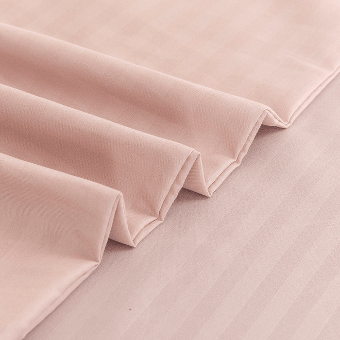Basic Rose Dust Plain 3pc Sheet Set