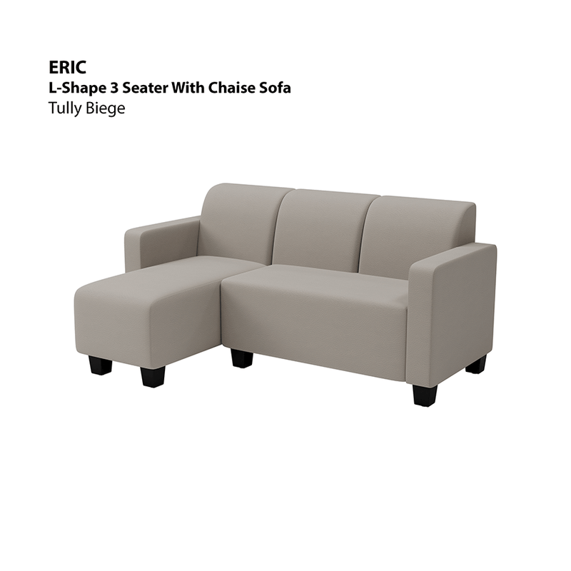 Eric L-shape 3 Seat with Chaise (Left Facing) Sofa