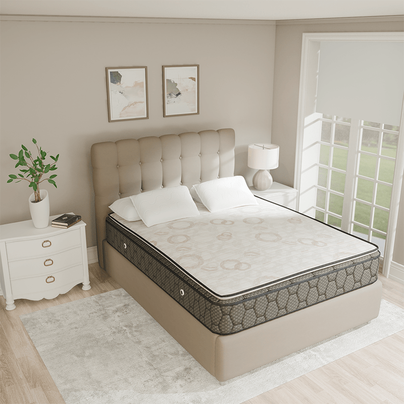 Gala Hotel Quality Bonnell with Padding Spring Mattress