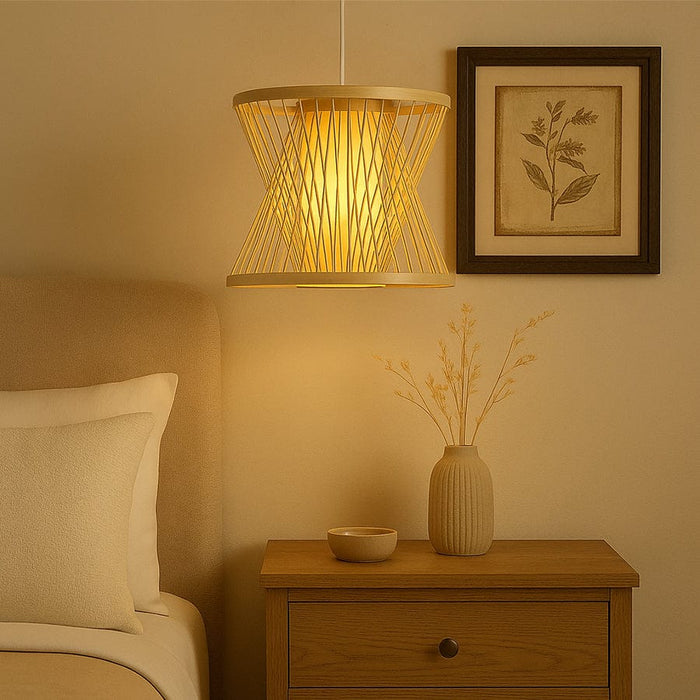 Monar Natural Bamboo Pendant Light