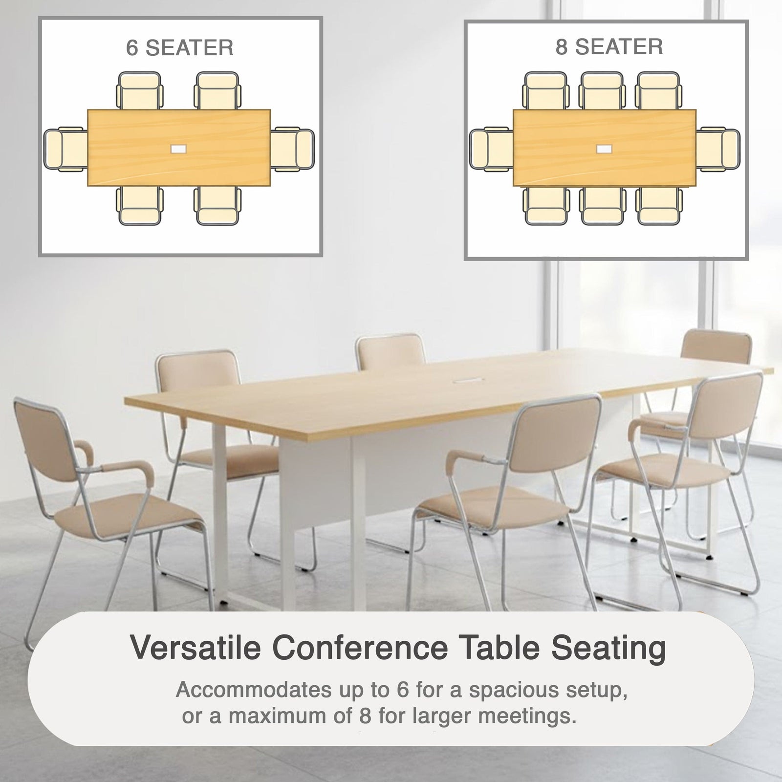 Rollins 240 cm Conference Table