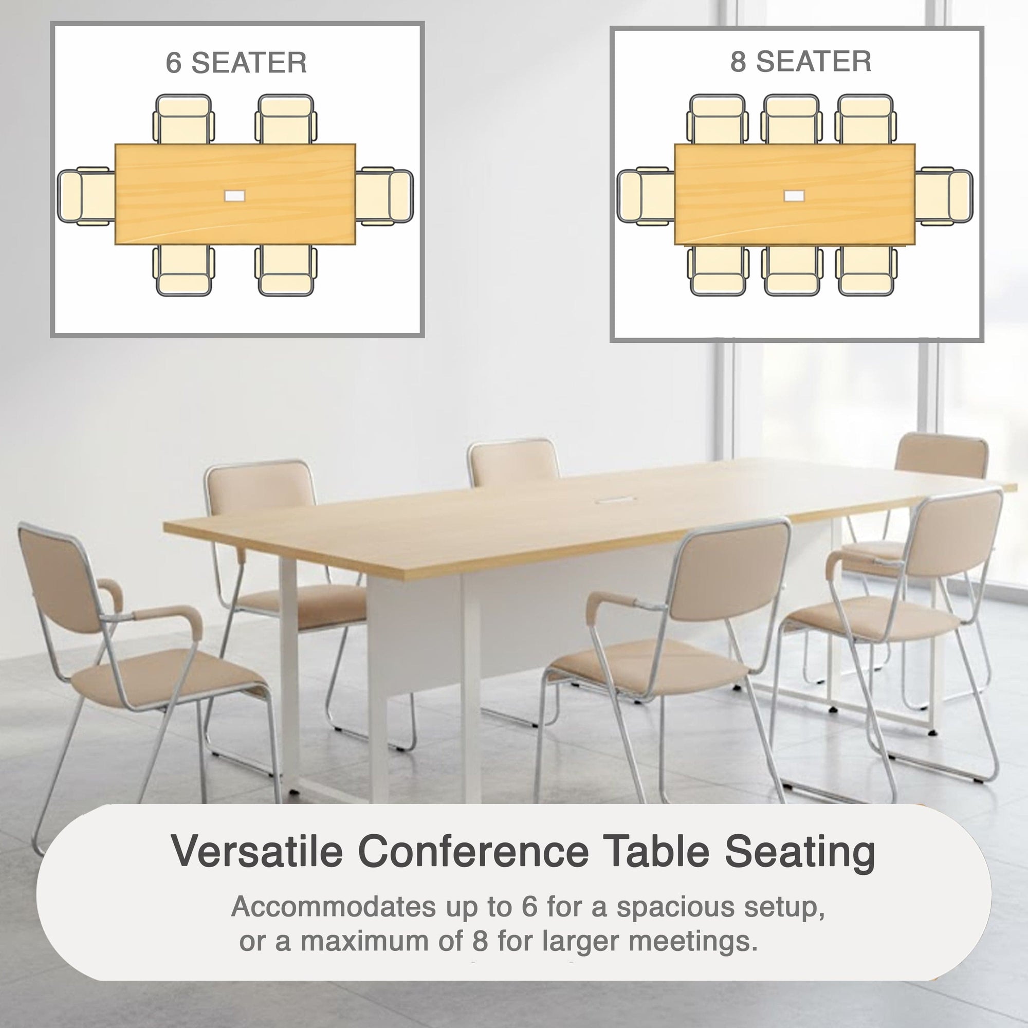 Rollins 240 cm Conference Table
