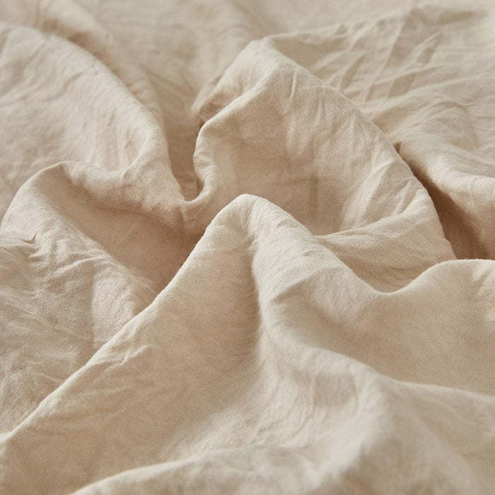 Super Soft Oat 4pc Flat Sheet Set