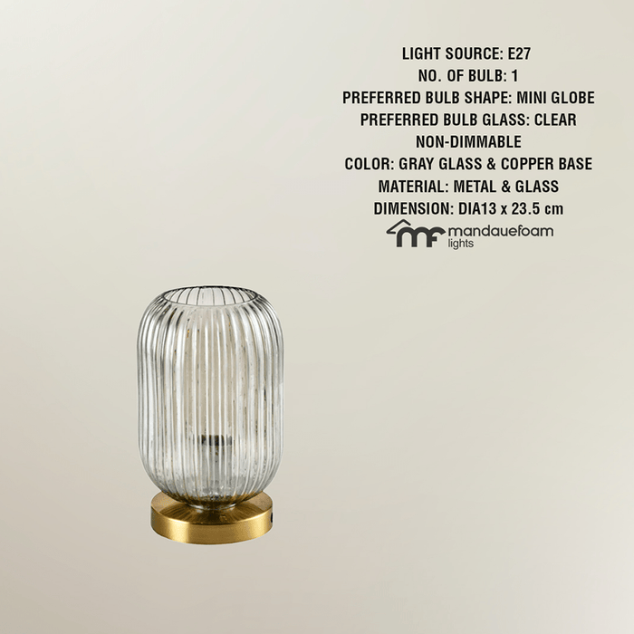 Talya Mini Glass Table Lamp
