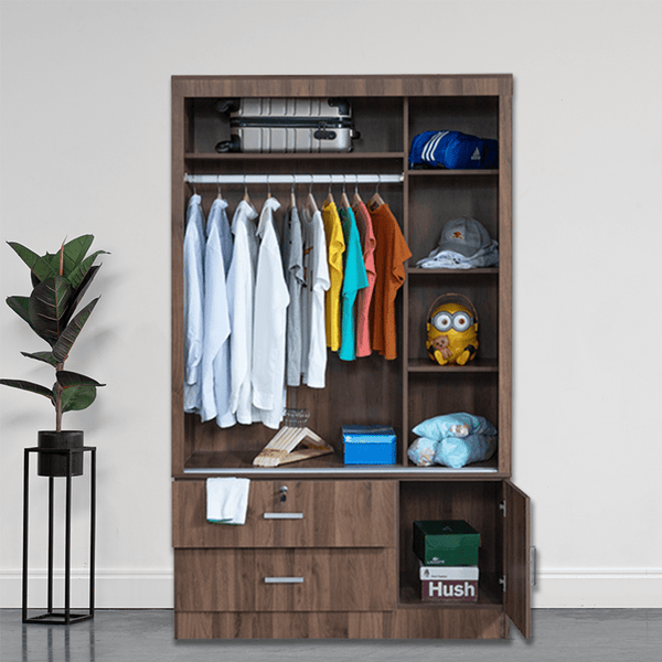 Vania 120 cm Sliding Wardrobe