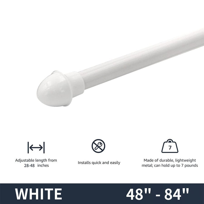 White Cafe Rod (1/2" Diameter)