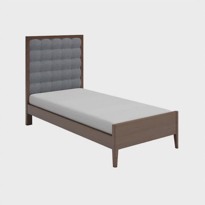 Adrianna 48x75" Bed - Walnut Brown