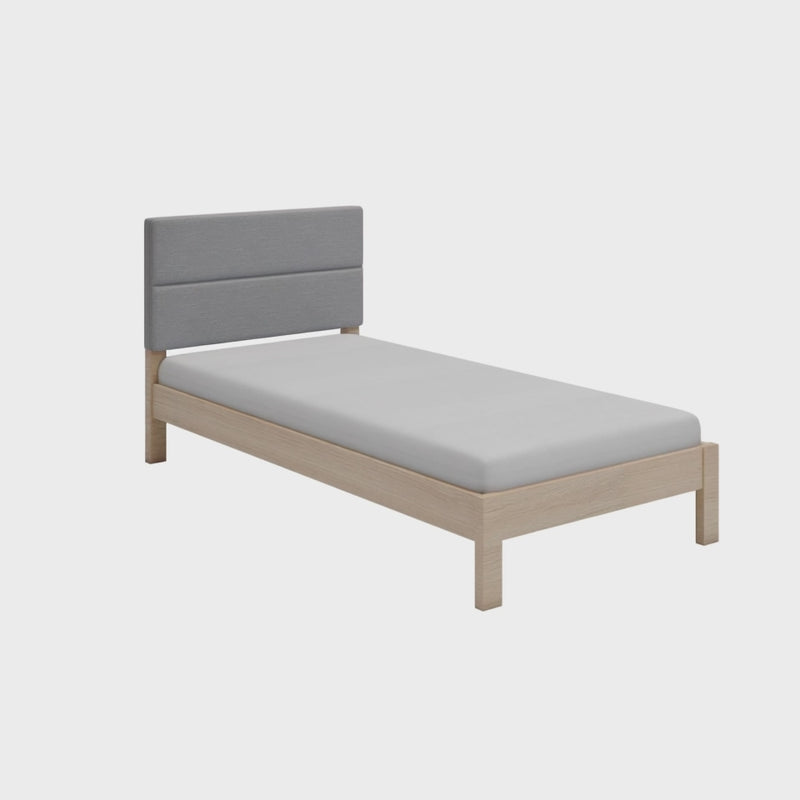 Lennon 48x75" Bed - Oak