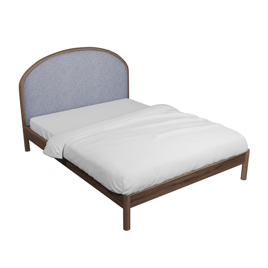 Braxton Bed 72x75" - Walnut Brown