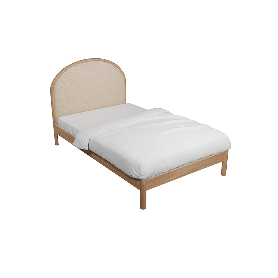 Braxton Bed 36x75" - Oak