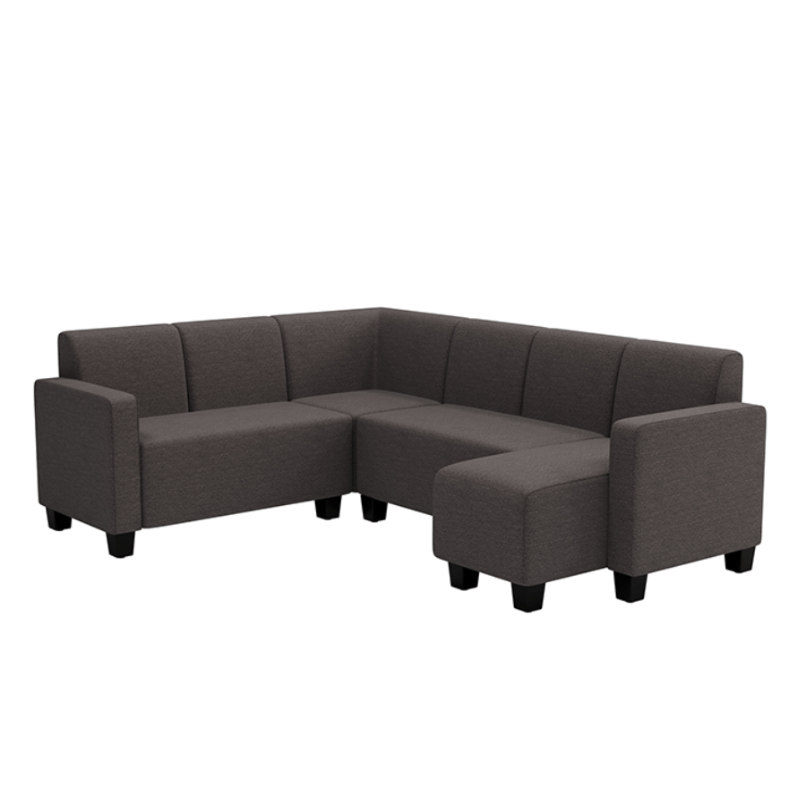 Eric Corner Sectional 5 Seat with Chaise (2L) Sofa