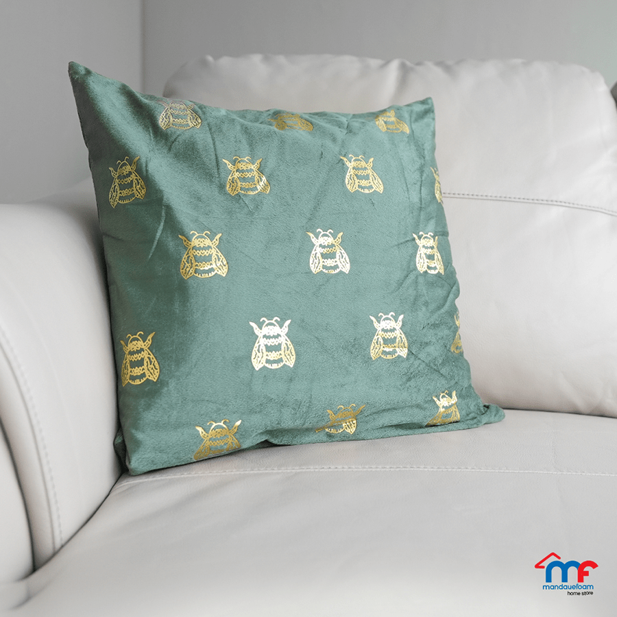 Killian Jade Bees Throw Pillowcase
