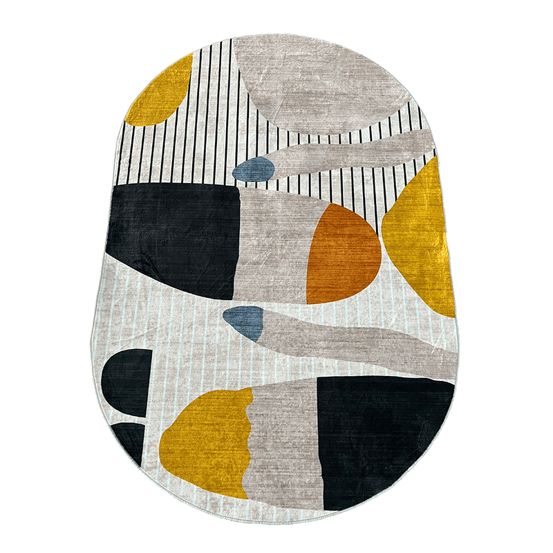 Sava Nordic Pill Shape Rug