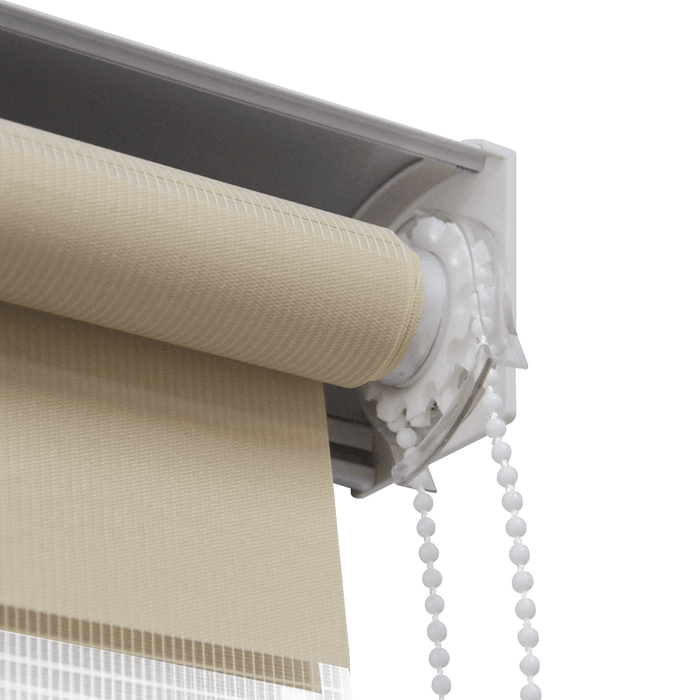 Brown Zebra Non-blackout Blinds